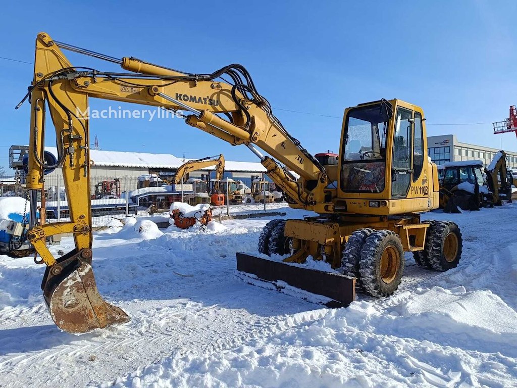 Prodaje se Komatsu PW110R bager točkaš na aukciji