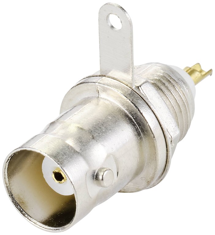 Tru Components TC-9962736 BNC konektor zenski konektor za ugradnju, vertikalni 50 Ohm ad