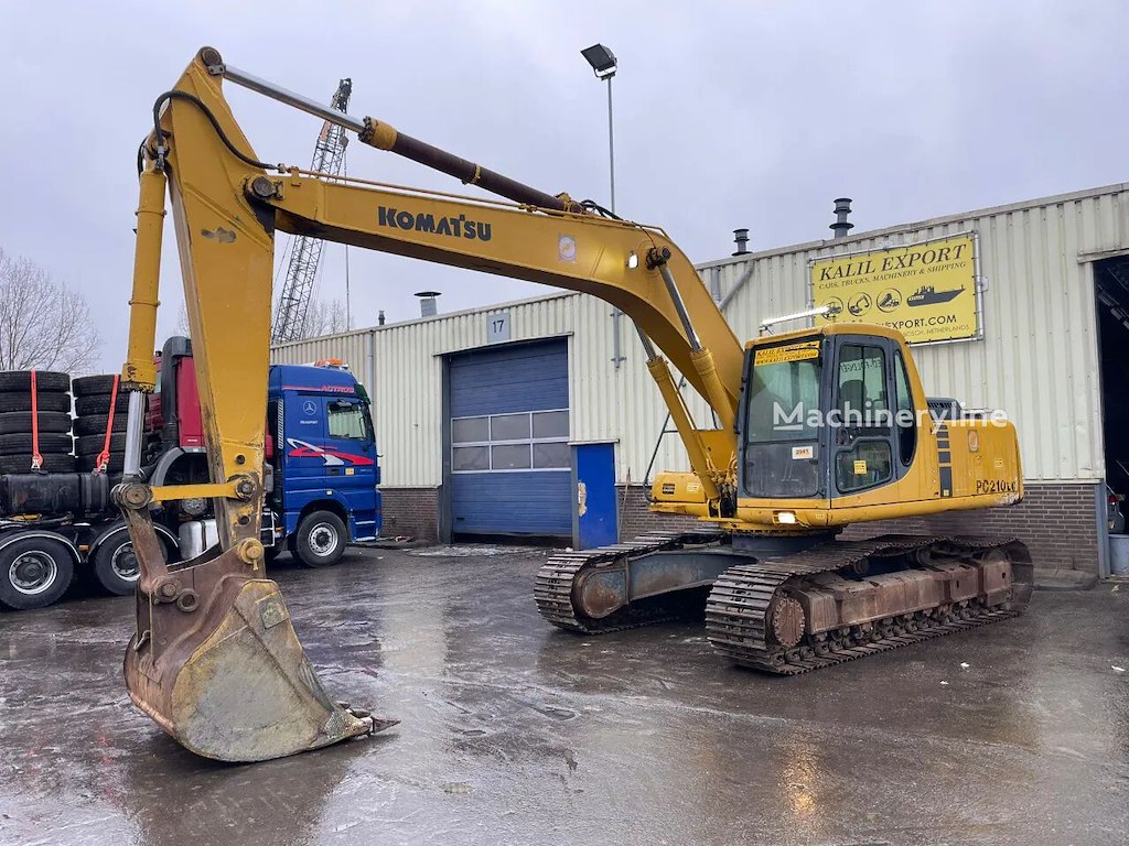Komatsu PC210 LC-6K Track Excavator CE Bucket with Teeth Good Condition bager guseničar