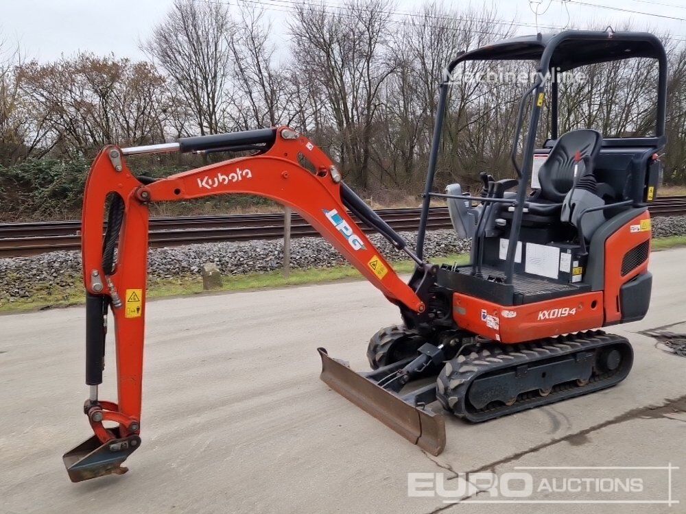 Prodaje se Kubota KX019-4 LGP mini bager na aukciji