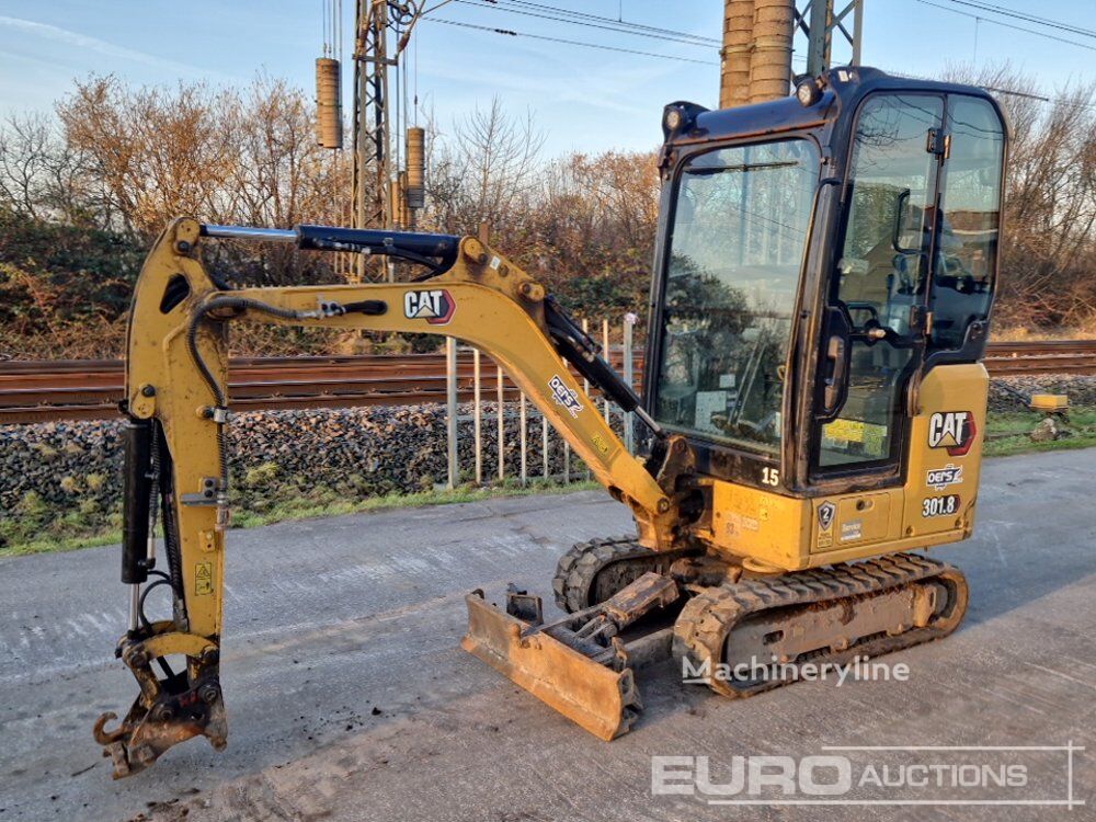Prodaje se Caterpillar 301.8 mini bager na aukciji