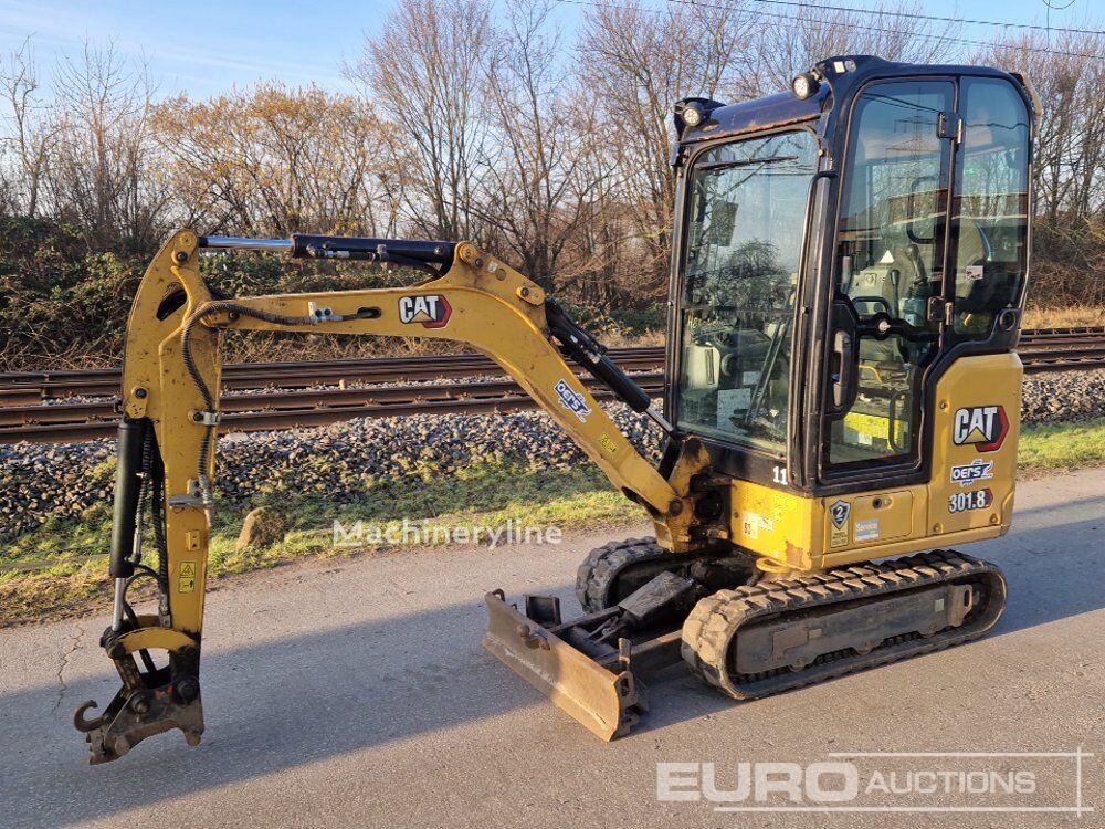 Prodaje se Caterpillar 301.8 mini bager na aukciji