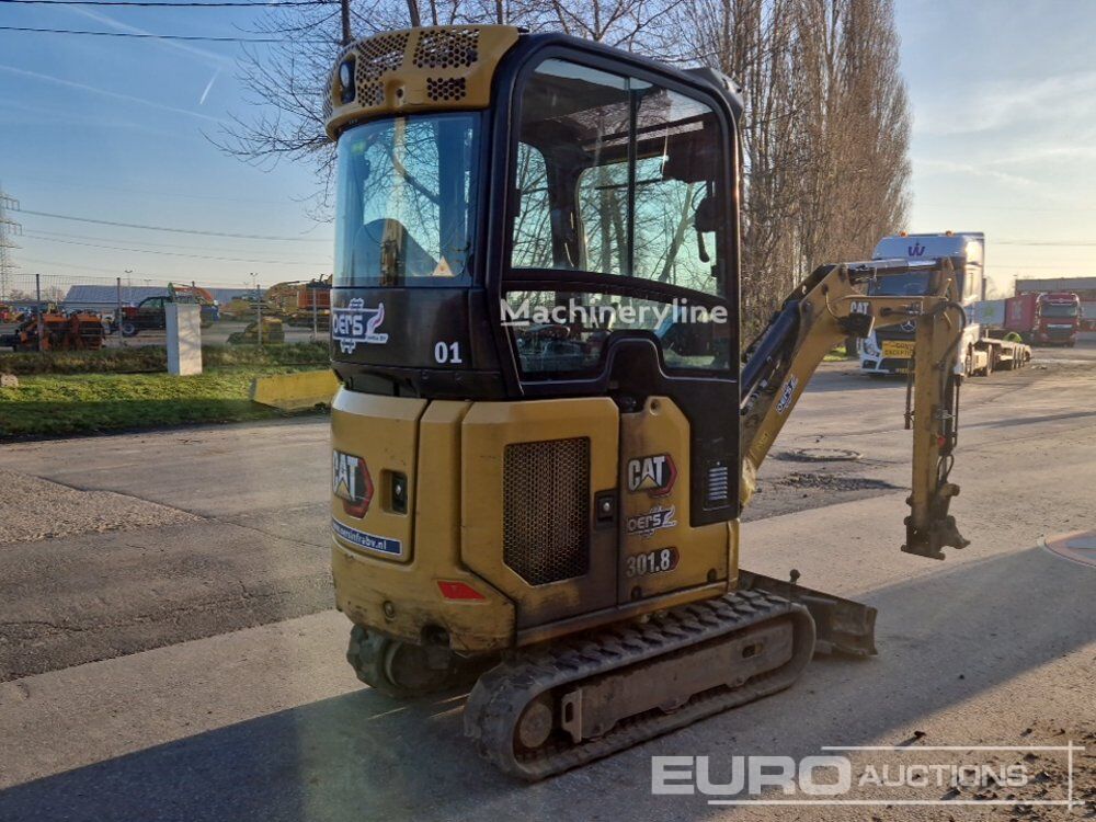 Prodaje se Caterpillar 301.8 mini bager na aukciji