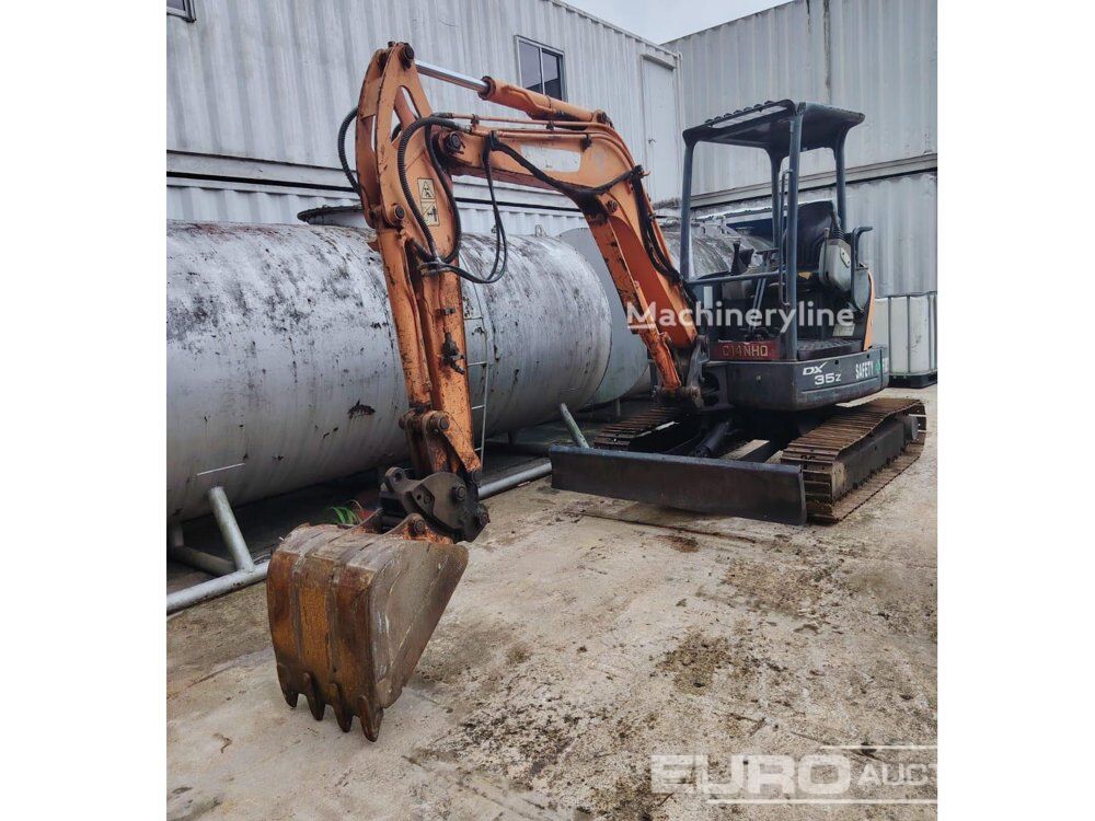 Prodaje se Doosan DX35Z mini bager na aukciji