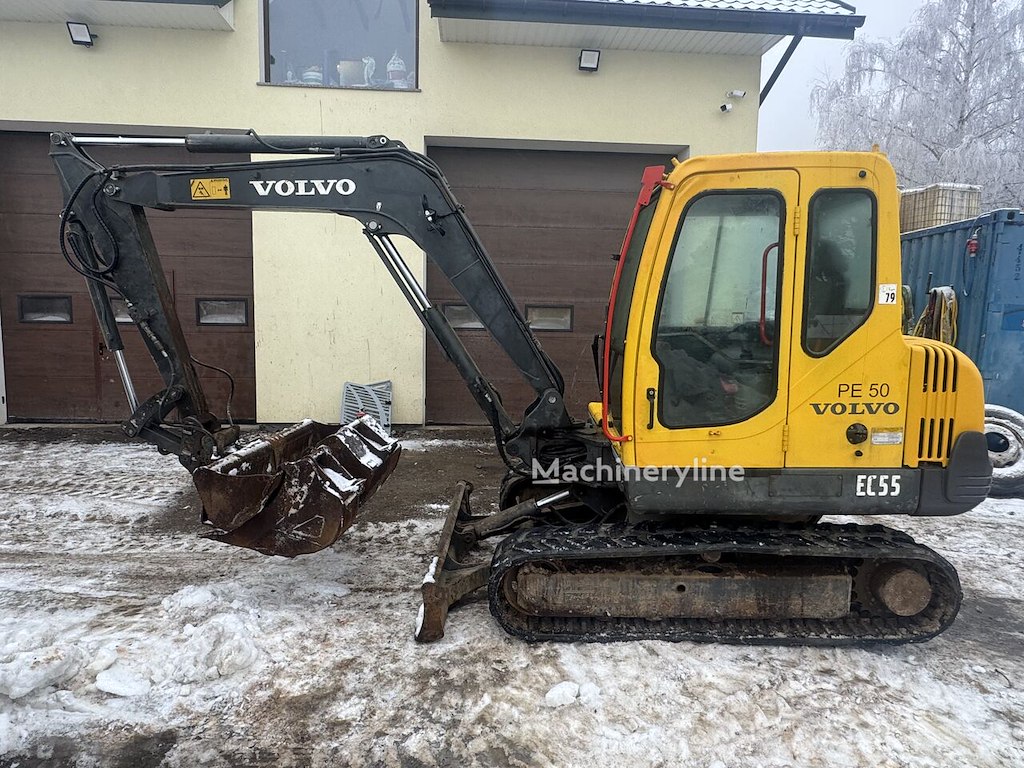 Volvo EC55 5t 5,5t 3 x bucket midi bager
