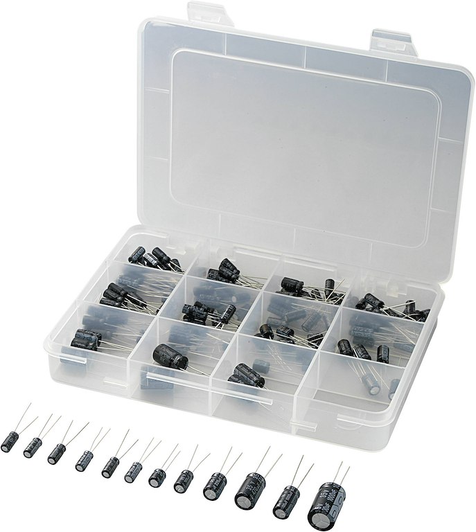 Tru Components 442881 elektrolitski kondenzator – set, radijalno ozicen 20% 142 kom