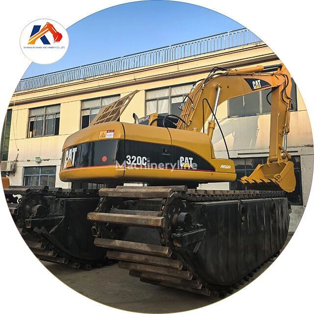 Caterpillar 320CL bager amfibija