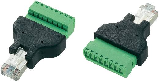 Tru Components LT-RJ45 569296 muski ravni konektor