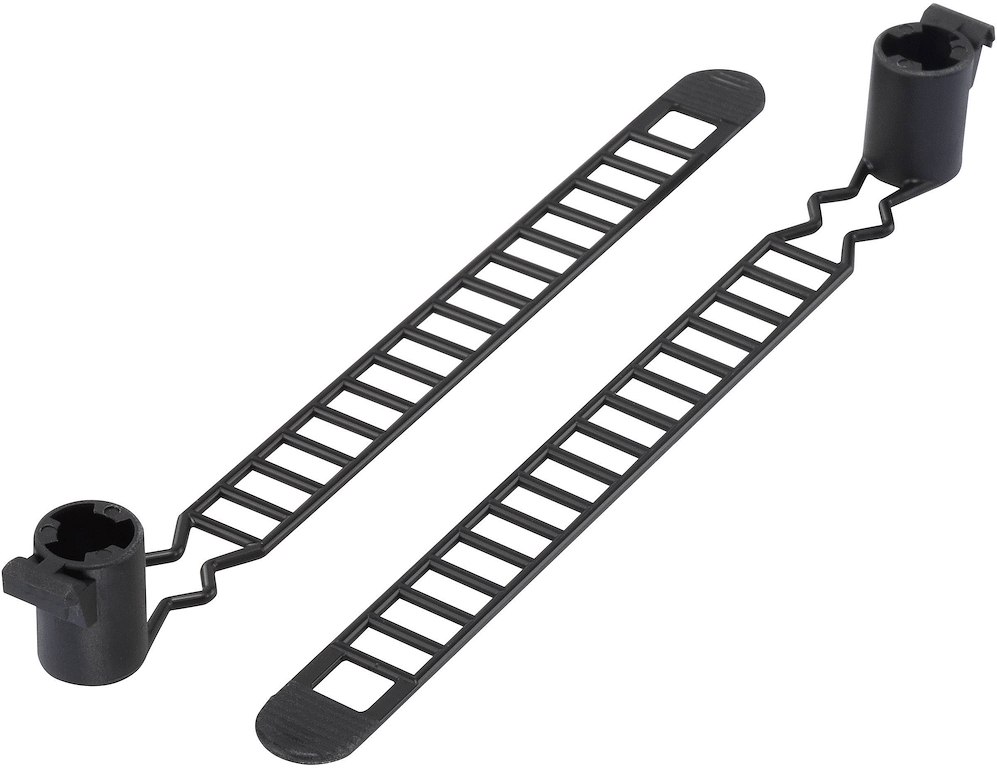 Kabelska vezica 120 mm crna Tru Components 1592781 TC-MAT-120BK203