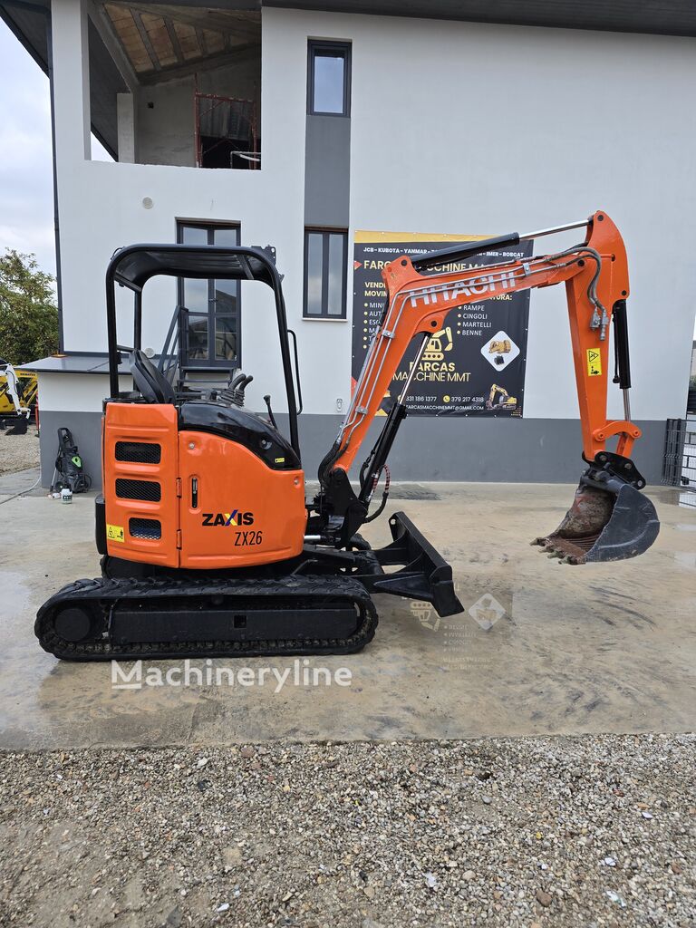 Hitachi ZX26 mini bager