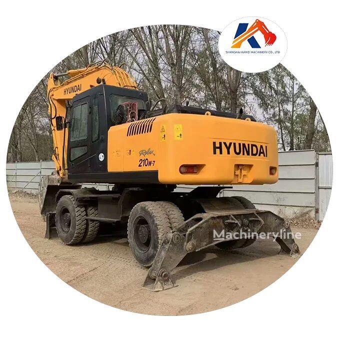 Hyundai R210W-7 bager točkaš
