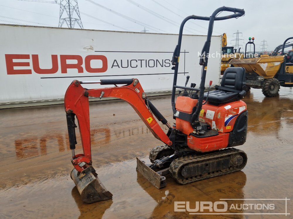 Prodaje se Kubota K008-3 mini bager na aukciji