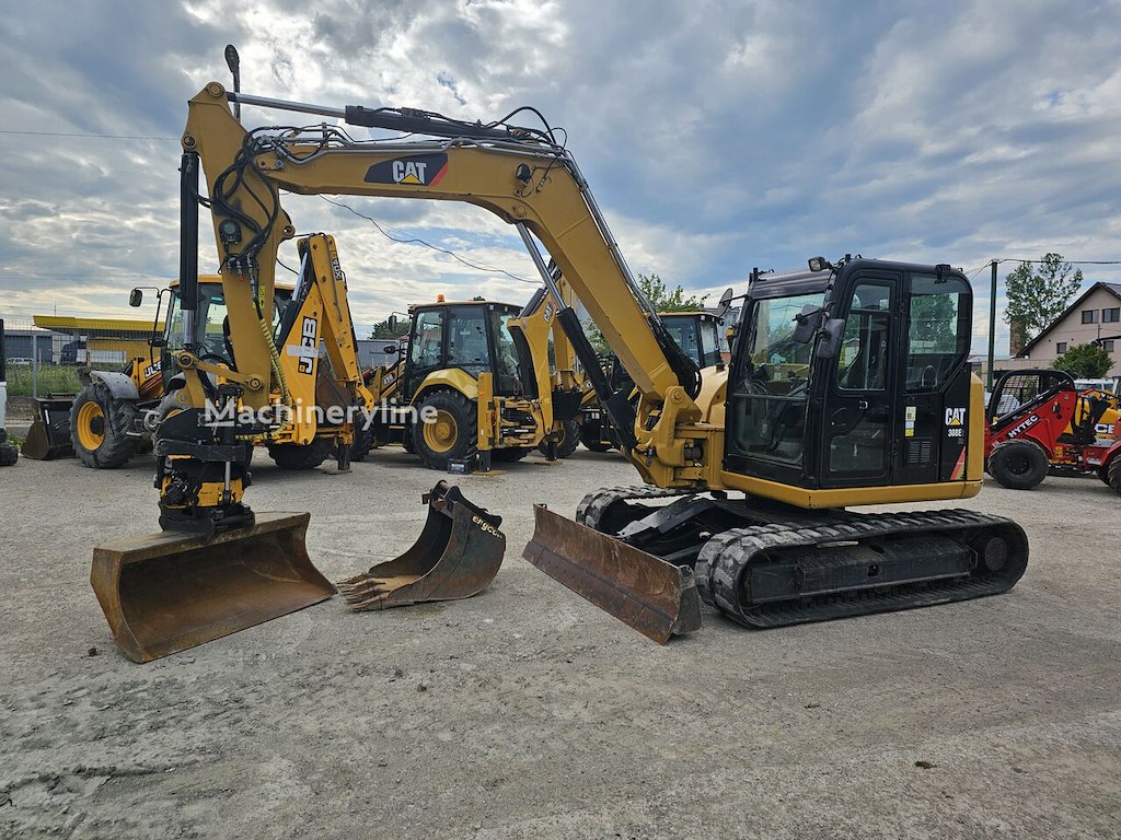 Caterpillar 308 E2 CR Engcon rototilt midi bager