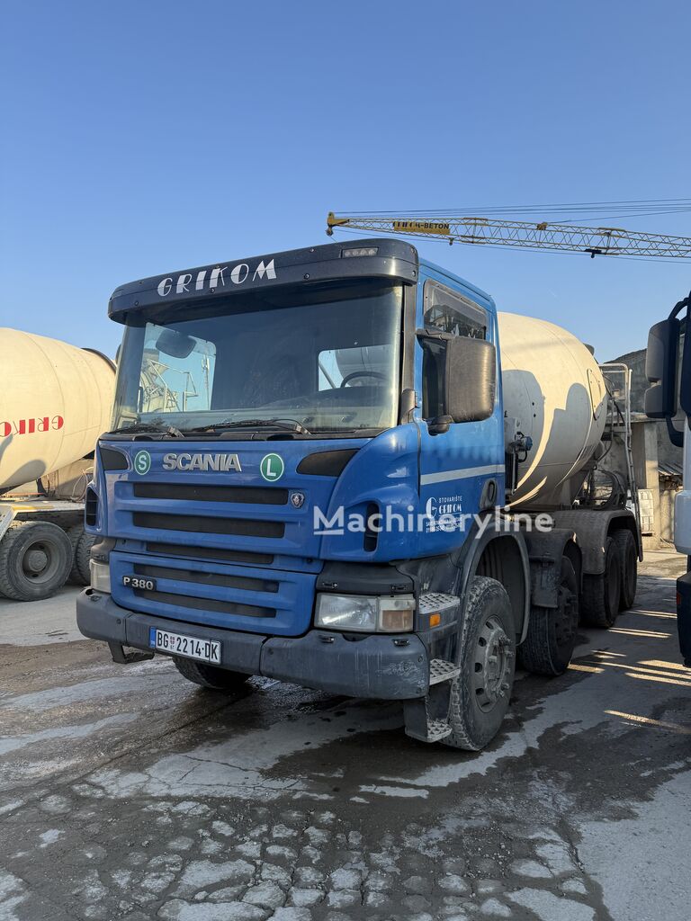 IMER Group na šasiji Scania P380 kamion s mešalicom za beton