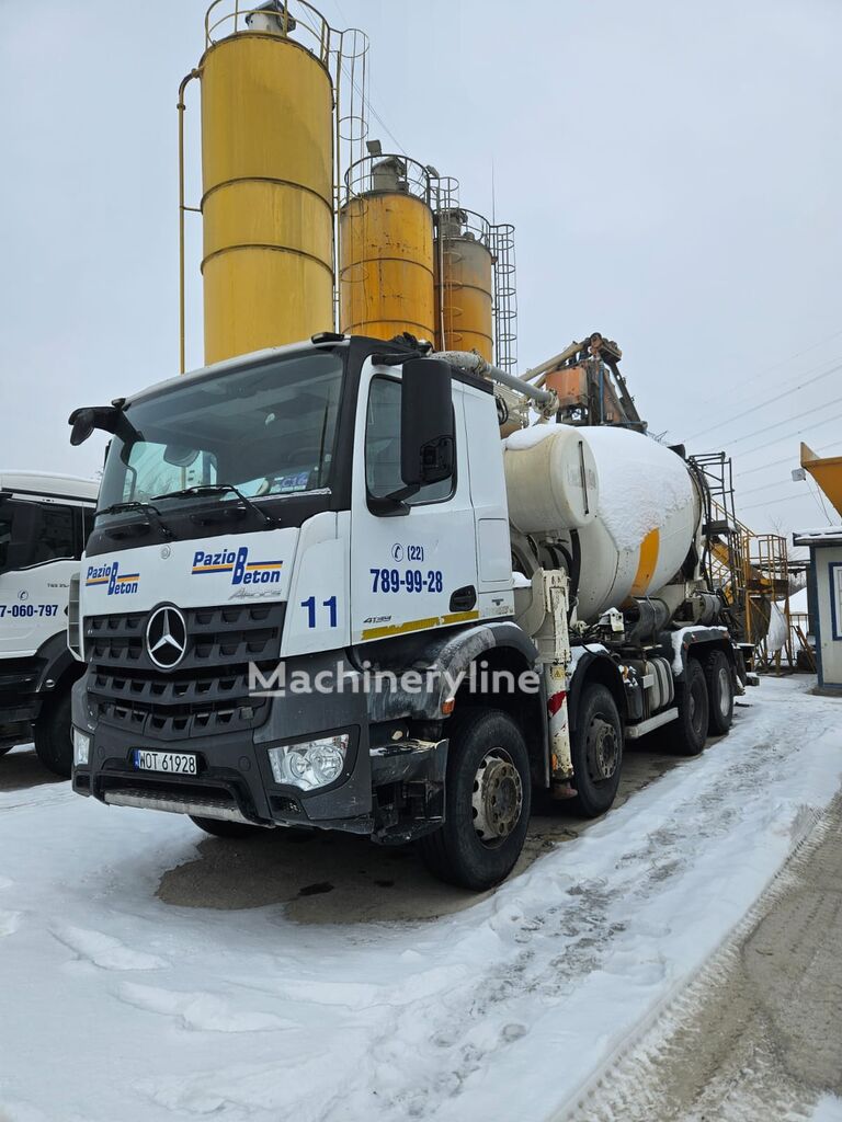 Cifa MKL32L-115-RM-PB607 na šasiji Mercedes-Benz Actros pumpa za beton