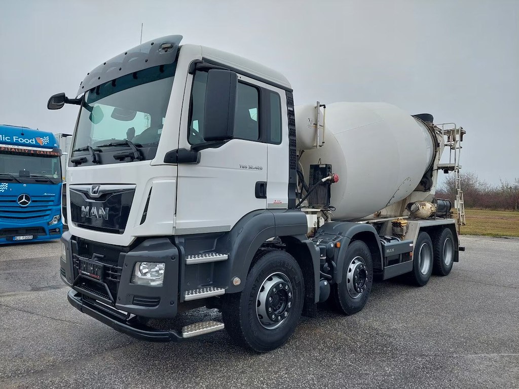 MAN TGS 32.420 BB Intermix / 9 m³ / 8×4 kamion s mešalicom za beton