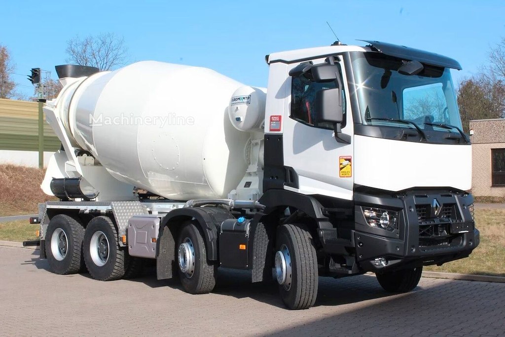 Novi Renault K480 8X4 EuromixMTP EM 10 L kamion s mešalicom za beton
