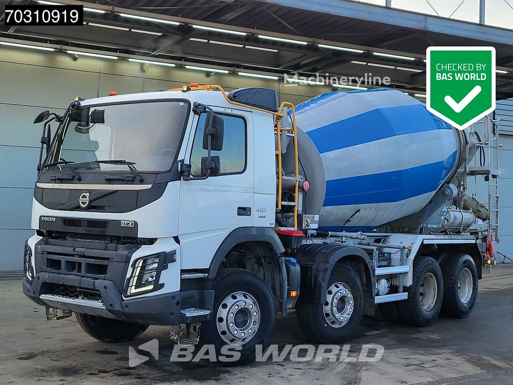 Volvo FMX 410 8X4 9m3 Liebherr Mixer Steelsuspension Automatic Airco E kamion s mešalicom za beton
