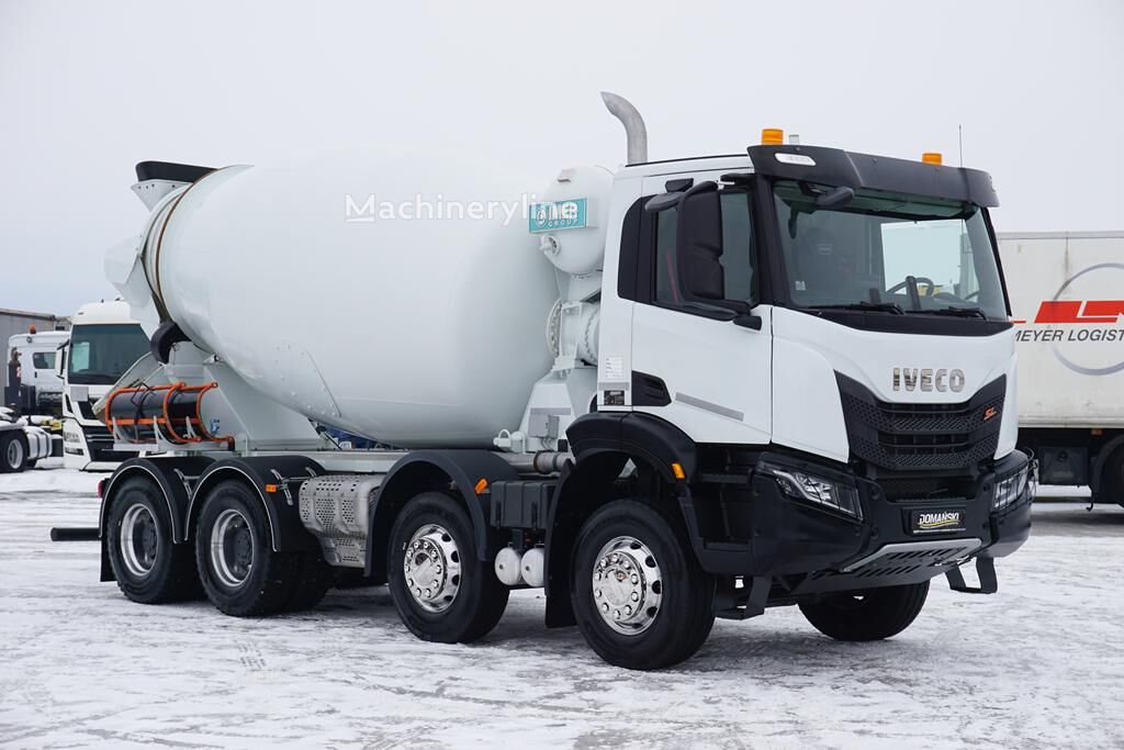 IMER Group na šasiji IVECO X-WAY / 400 / E 6 / BETONOMIESZARKA 9 M3 / 8 X 4 / JAK NOWY kamion s mešalicom za beton