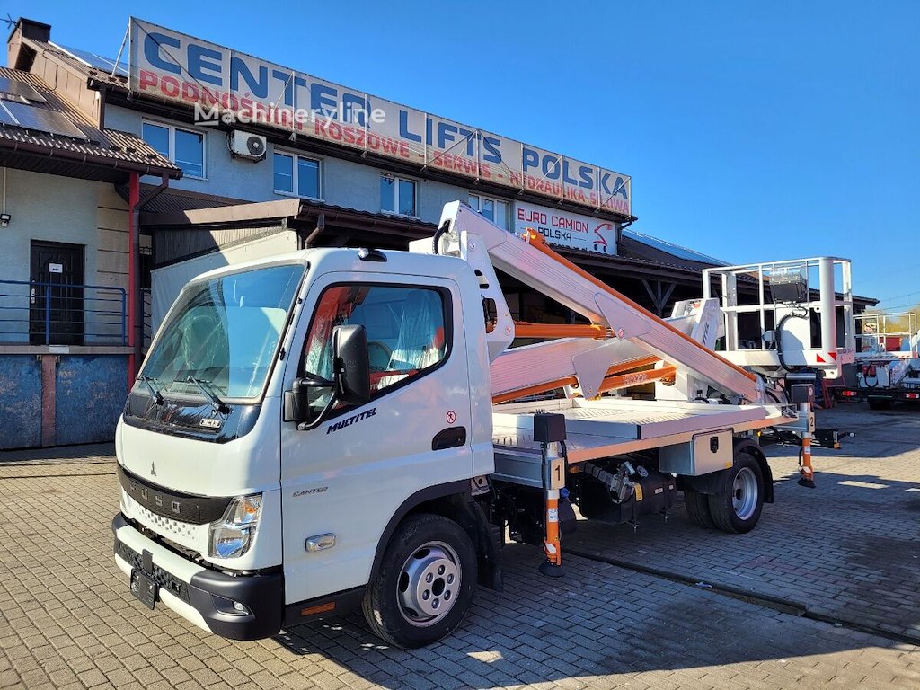 Mitsubishi Fuso Canter 3C13 - 20 m multitel mxe200 bucket truck boom lift zwyżka auto dizalica s korpom