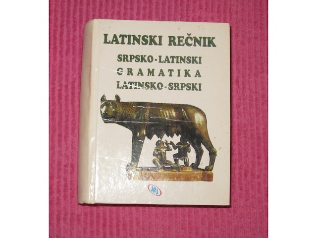 LATINSKO-SRPSKI I SRPSKO-LATINSKI REČNIK. JRJ