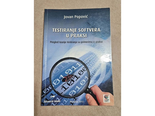 Testiranje softvera u praksi - Jovan Popović