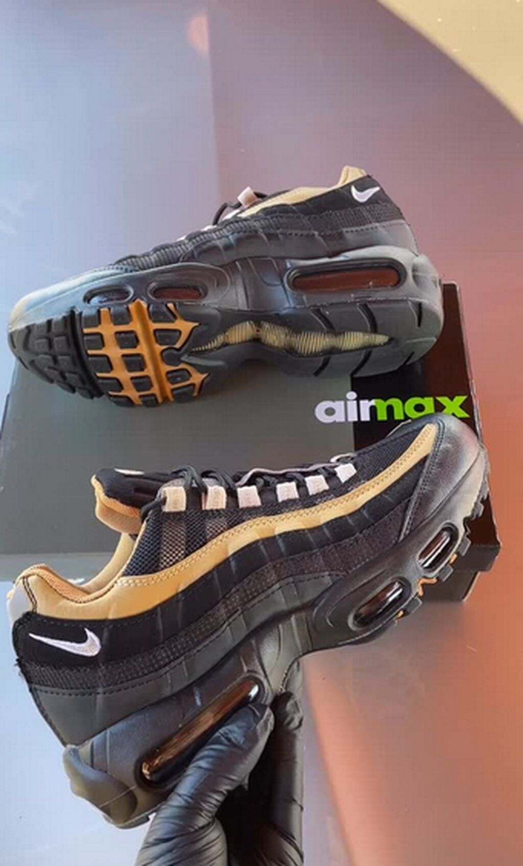 Nike air max 95 blac yellow elemental patike A klasa NOVO Novo