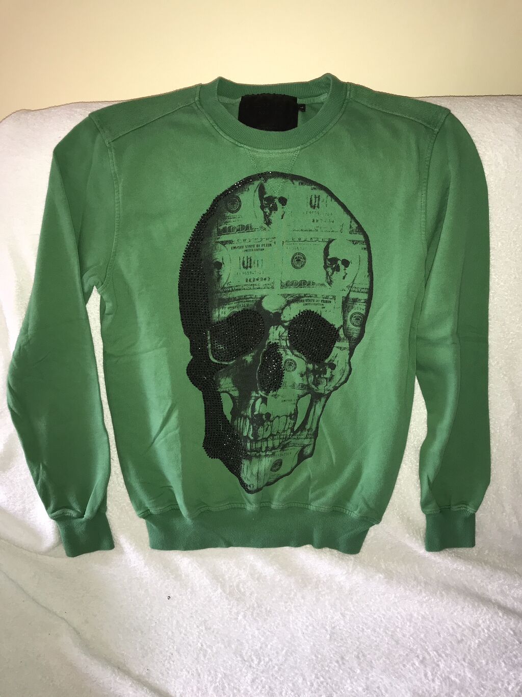 Original Philip Plein duks L 100%cotton Mekan kao da je od kasmira