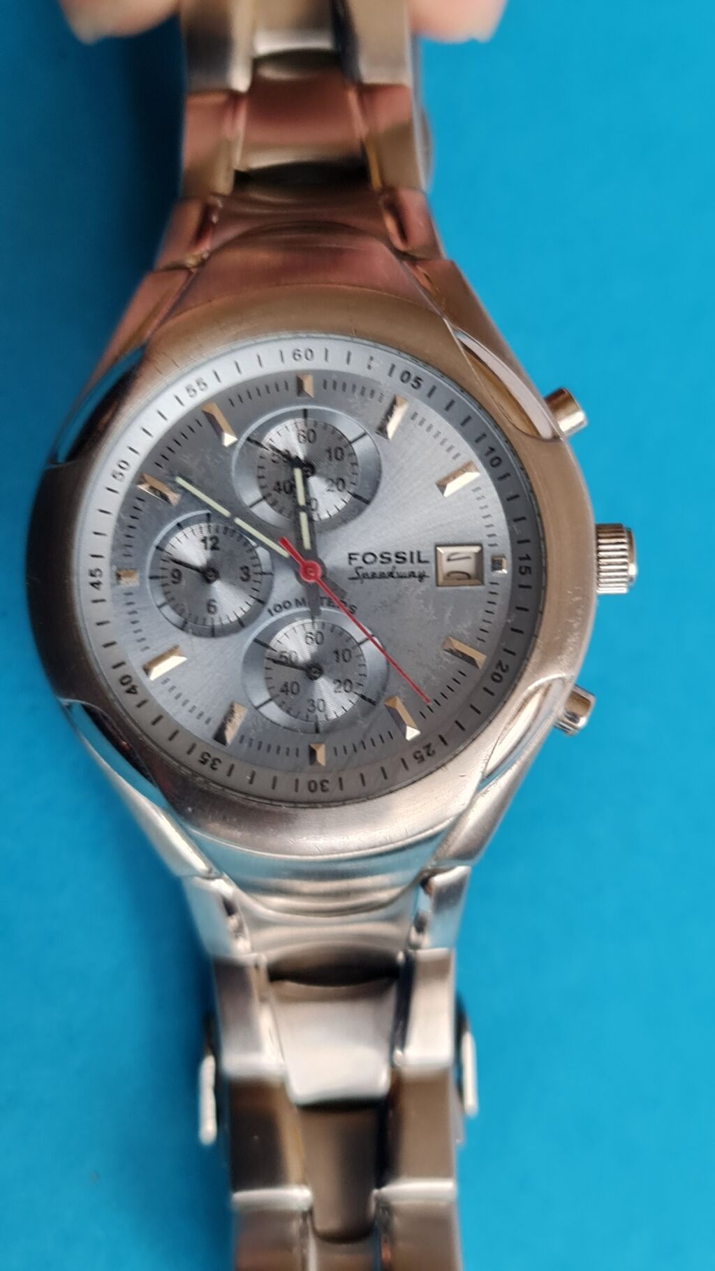 Fossil Blue muški hronograf – model CH-2354 - Kućište i narukvica od