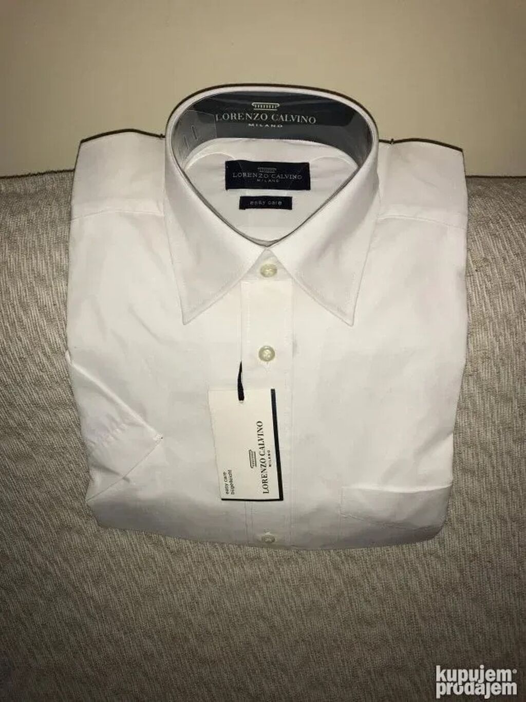 Original Lorenzo Calvino Milano kosulja L / XL NOVA 100% cotton Made