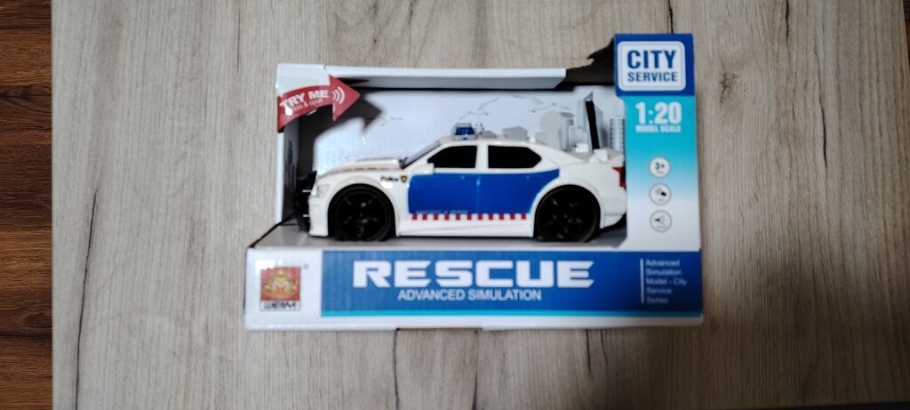 Igračka policijski automobil – City Service, Rescue Advanced