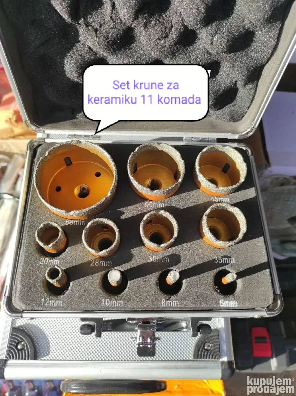 02. Set krune za keramiku 11 komada 10499 din.F