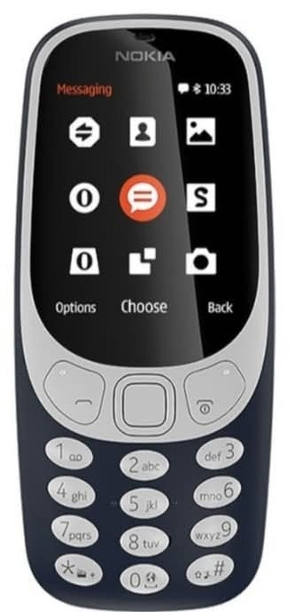 Nokia 3310 Dual SIM - Prečnik ekrana: 7.1cm - Prednja i zadnja kamera
