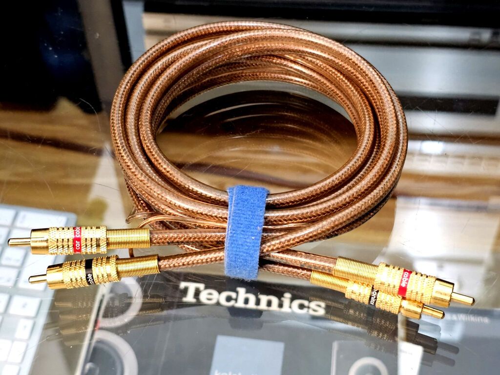 Monitor Interconnect Činč RCA kabal za gramofon Stereo RCA interkonekt