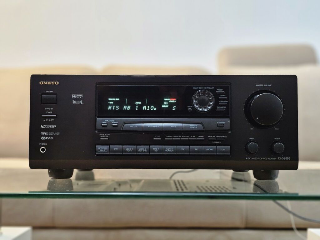 Onkyo TX-DS555 audio-video risiver - Višekanalni A/V risiver sa Dolby