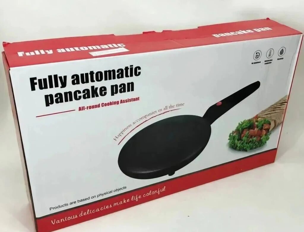 Električna “Fully automatic pancake pan” – aparat za palačinke/krepe