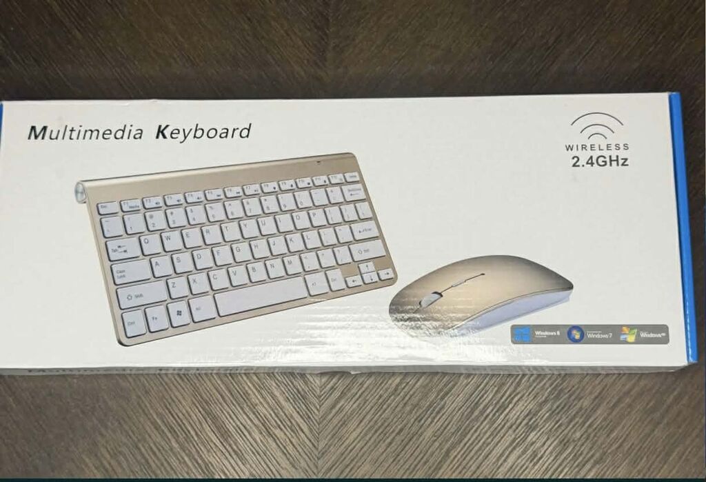 Bežični set tastature i miša – 2.4 GHz - Tip: Multimedia Keyboard +