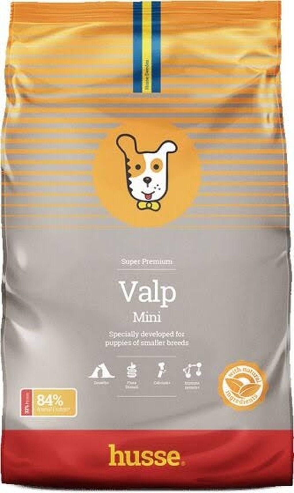 Husse Valp Mini 7 kg – Super Premium suva hrana za štence malih rasa