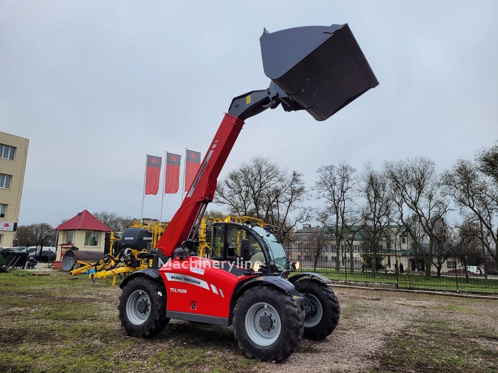 Novi Massey Ferguson TH.7038 - Produktyvnist, iaka vrazhaie teleskopski utovarivač