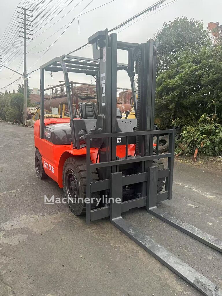 Heli CPCD50 5t Shanghai Used Forklift For All Brands dizel viljuškar