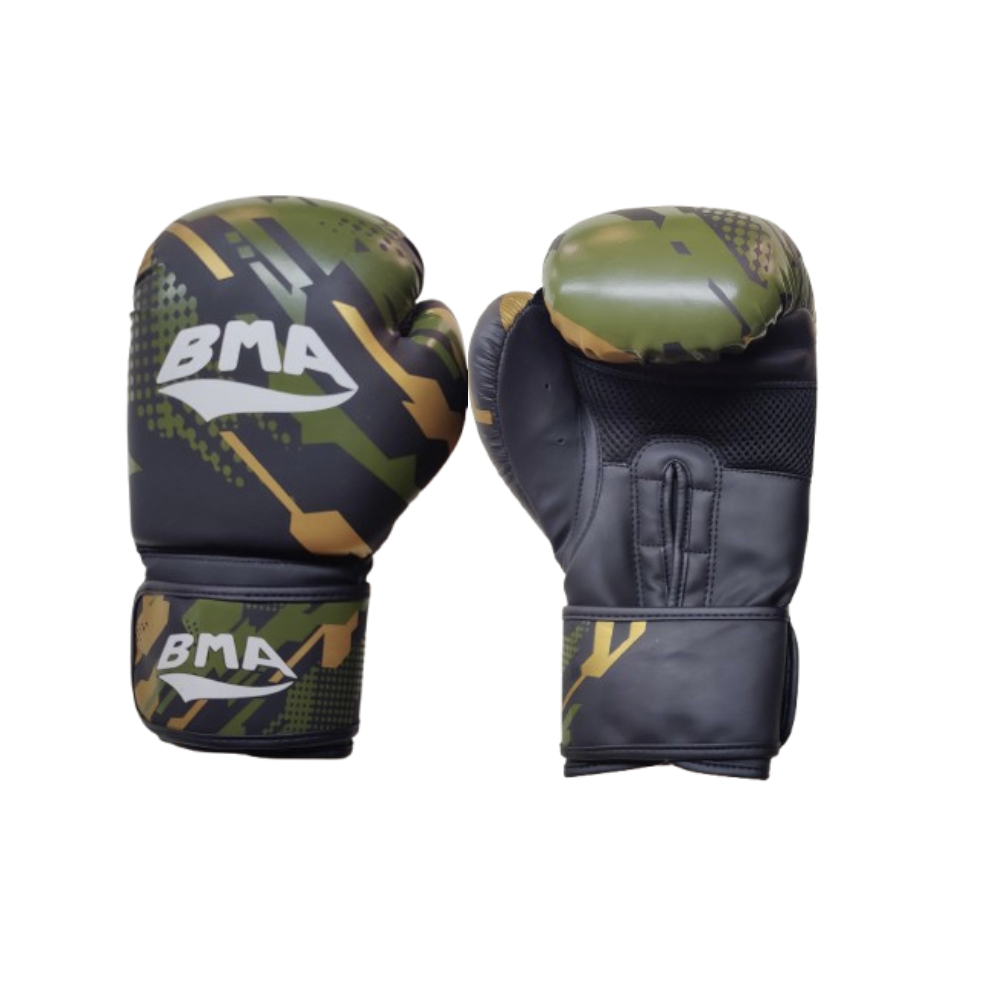 BOKS RUKAVICE BMA PVC MAT/CAMO green