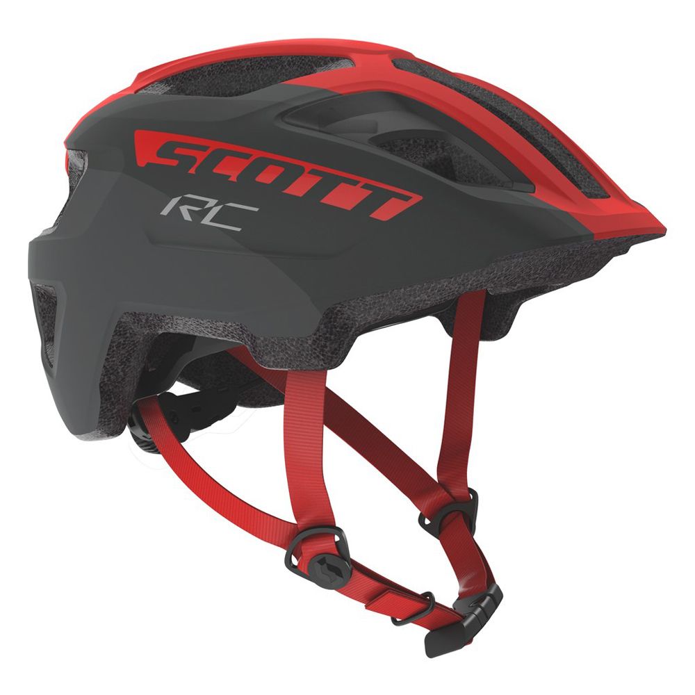 KACIGA SCOTT SPUNTO JUNIOR grey-red RC
