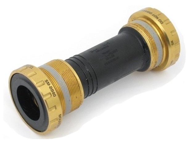SREDNJA GLAVA SHIMANO SAINT SM-BB80 R+L ADAPTER (BSA)