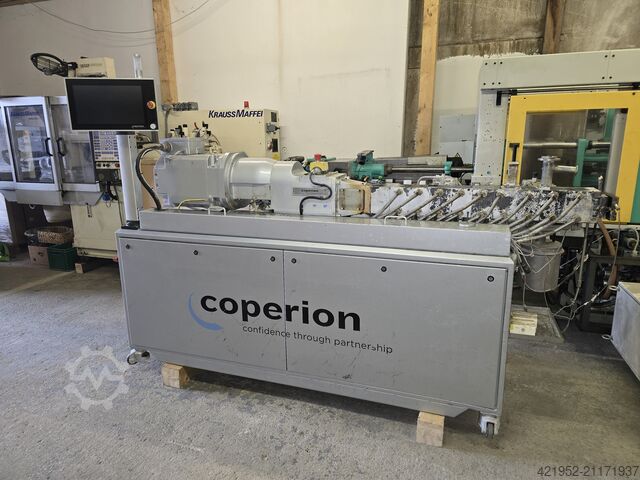 Dvošrafni ekstruder sa vrhunskom opremom
Coperion GmbH ZSK 26 Mc18 40L/D