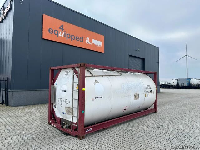 Tank kontejner
CIMC FOOD 20FT ISO / 25.910L-1-COMP. / L4BN / UN Por...