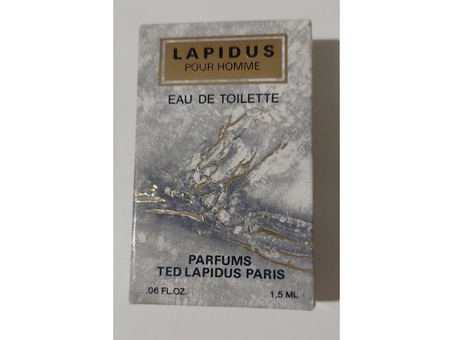 LAPIDUS TED LAPIDUS PARIS