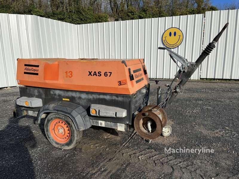 Atlas Copco XAS67 mobilni kompresor