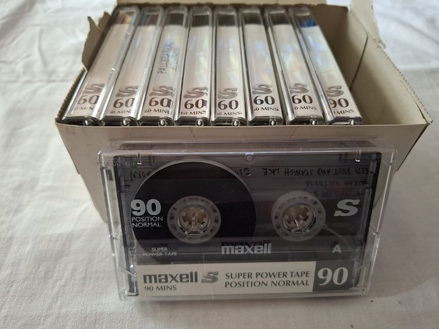 MAXELL S (10 komada) + Kutija