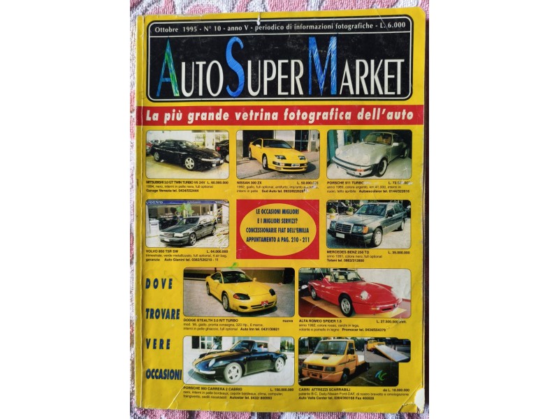 Auto Super Market oktobar 1995. italijanski
