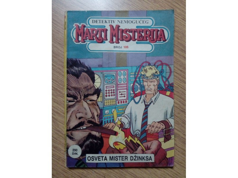MARTI MISTERIJA 105 - Osveta Mister Džinksa (dnevnik)
